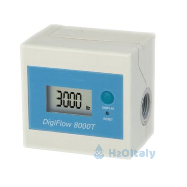 Digiflow 8000T Electronic Water meters LCD in 50 liters – h2oitaly