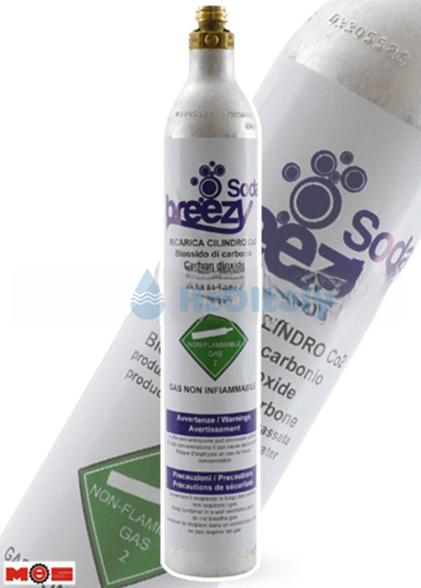 ACME - Soda Breezy Co2 filled and rechargeable cylinder 60 liters 425g ...