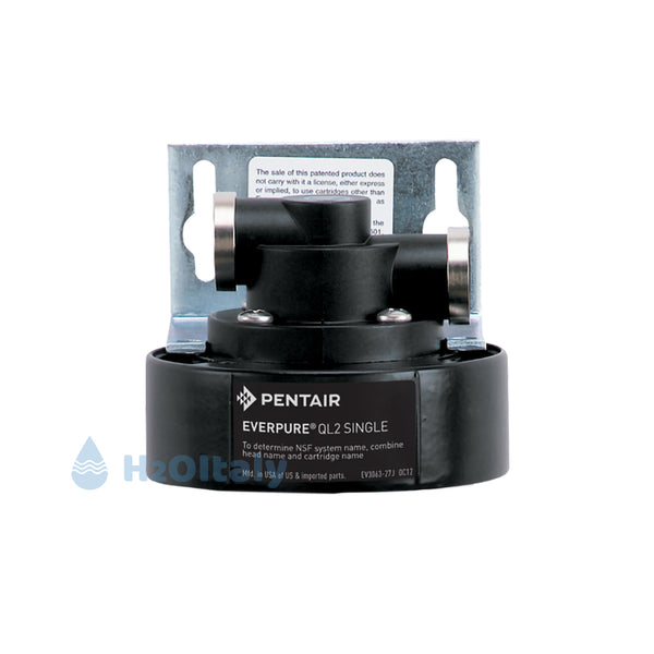 3/8" NPT Everpure QL2 (replacement single filter head) – h2oitaly